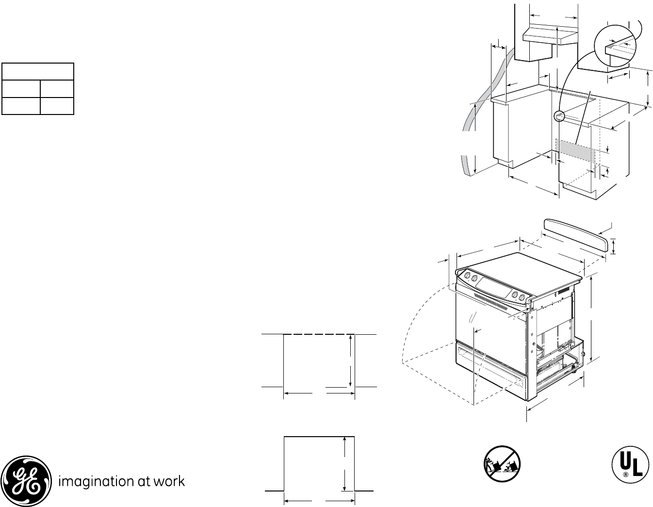 General Electric JSP46SPSS Manual
