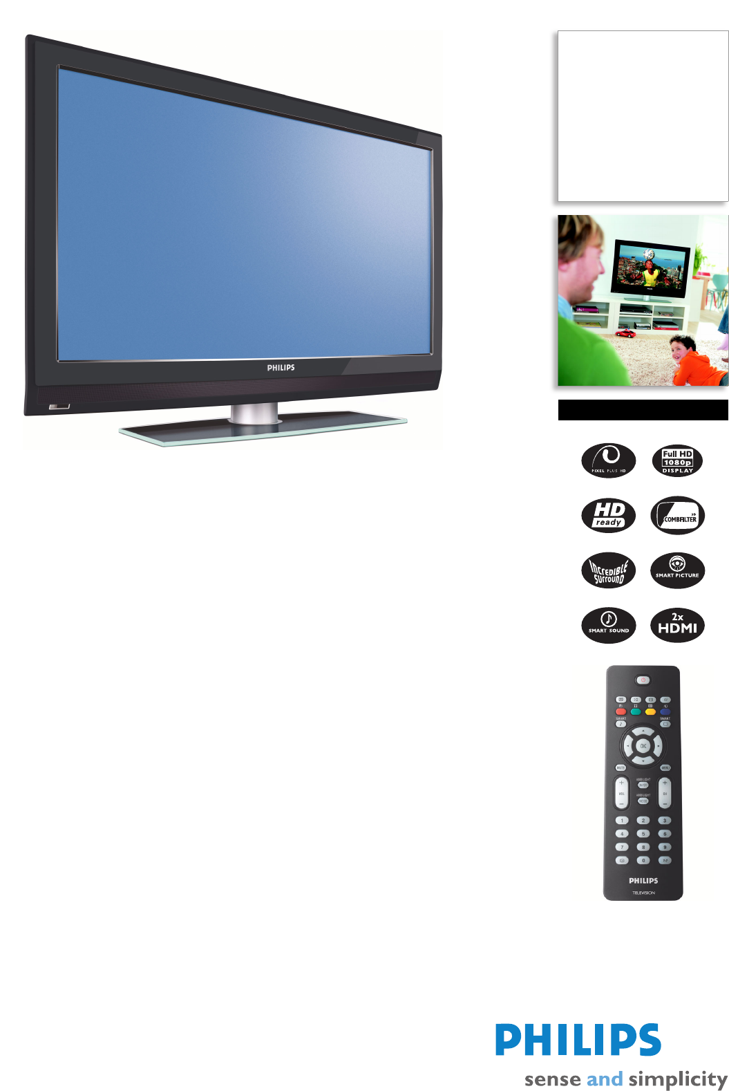 Philips 42PFL7432 Manual