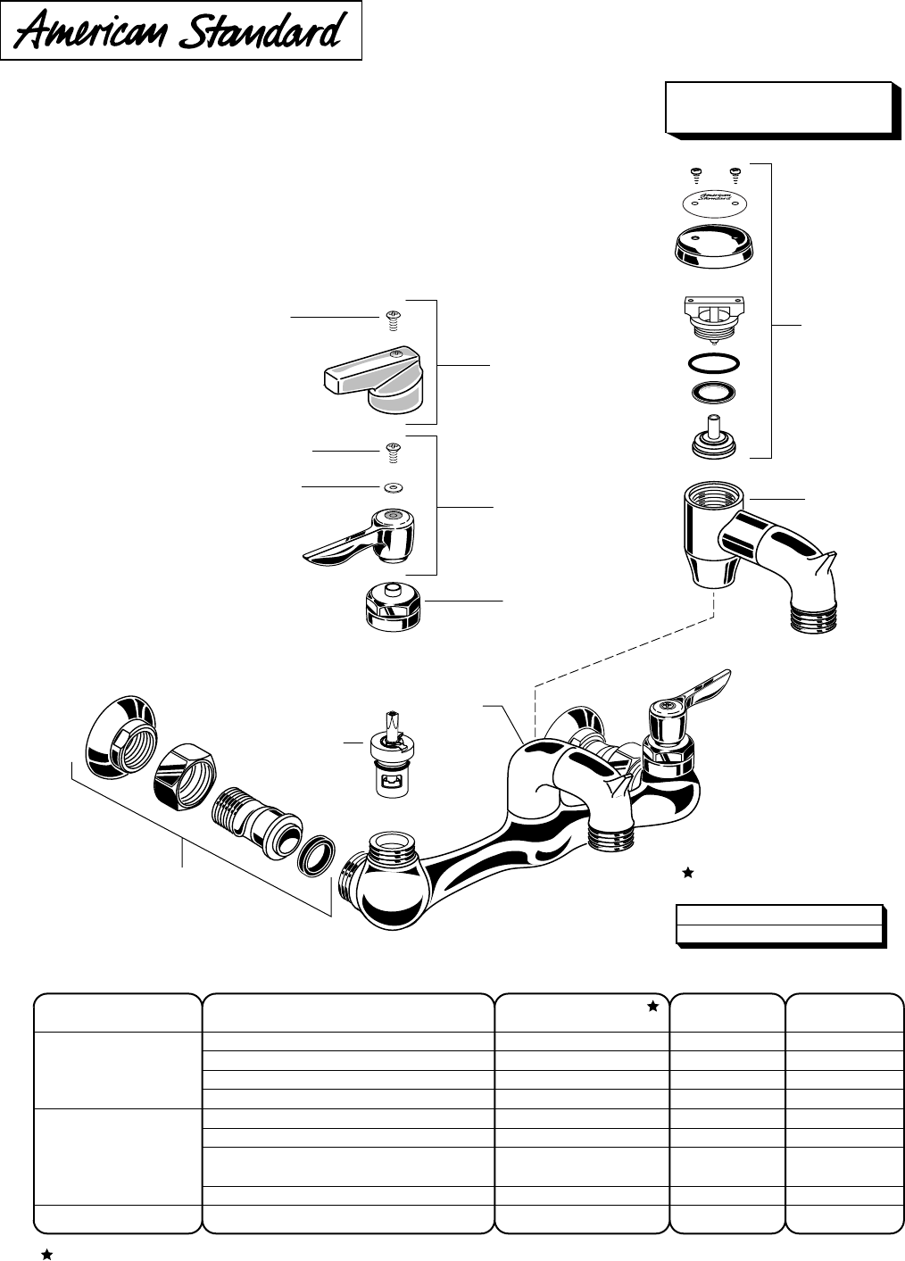 American Standard 8340.243 Manual
