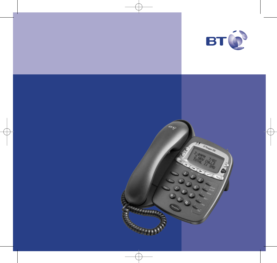 British Telecommunications (BT) PARAGON 500 Manual