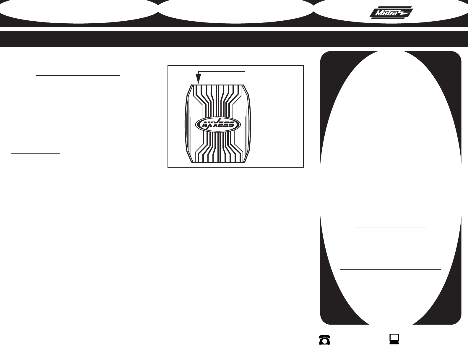 Metra Electronics CHTO-013 Manual