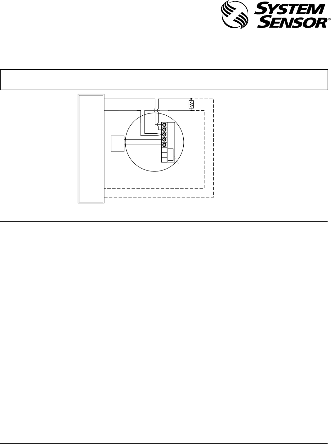 System Sensor 2100AT Manual