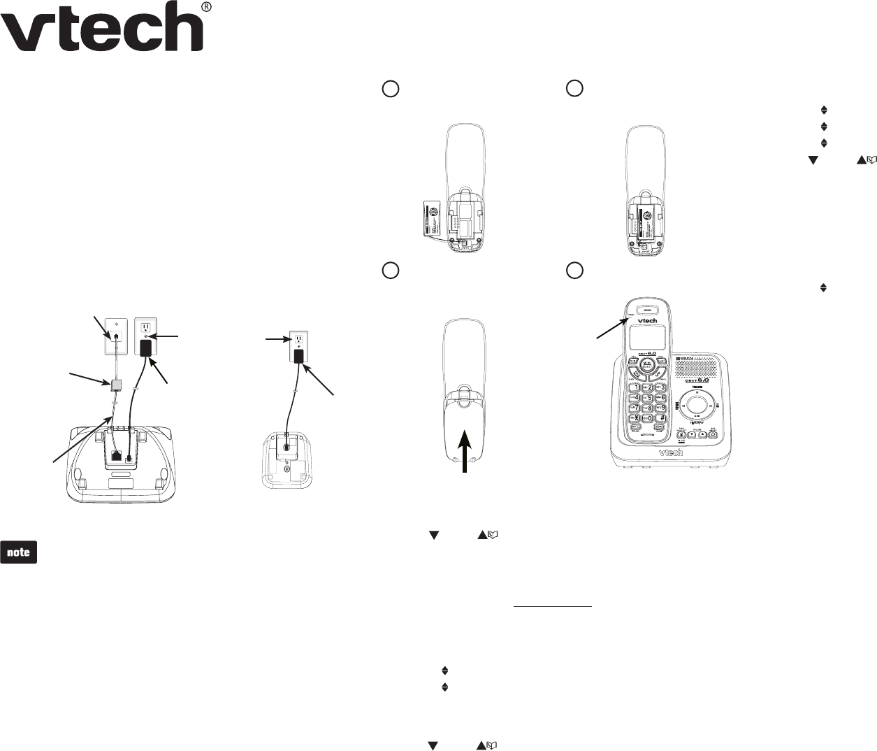 VTech CS6124 Manual