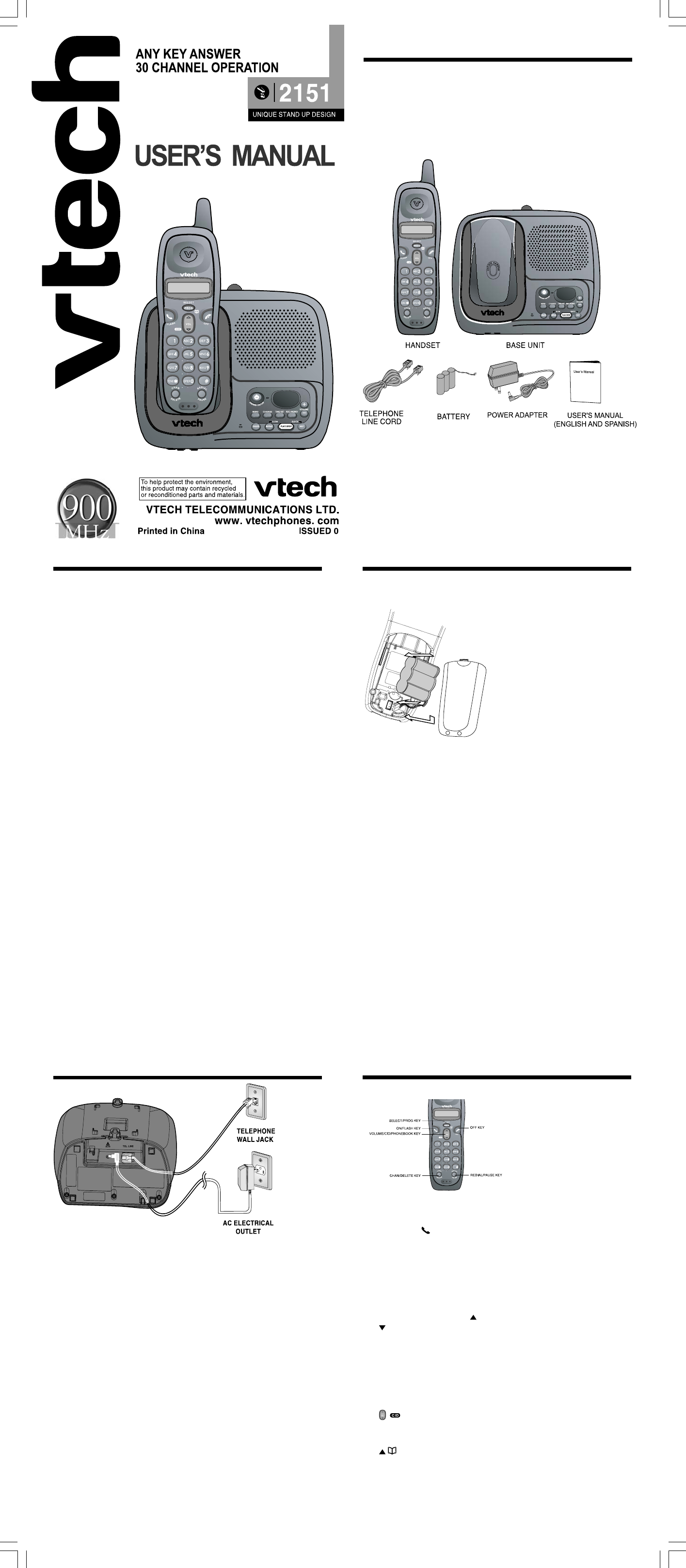 VTech 2151 Manual