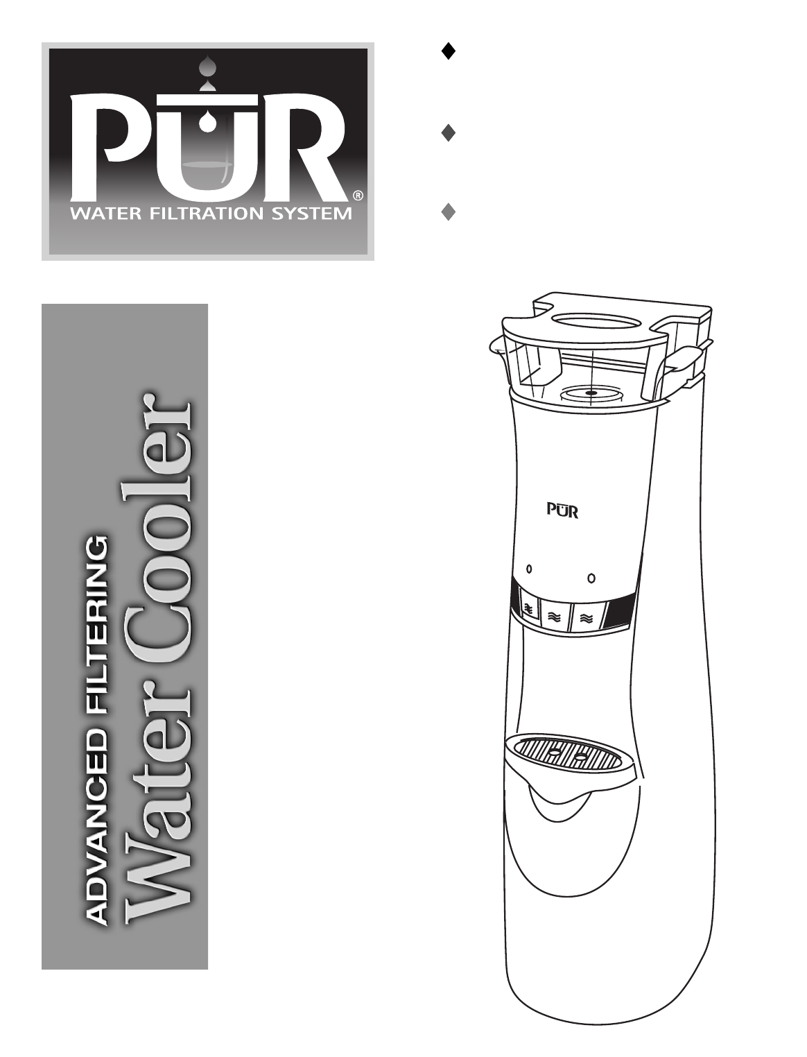PUR Water Purification Products PUR200 Manual