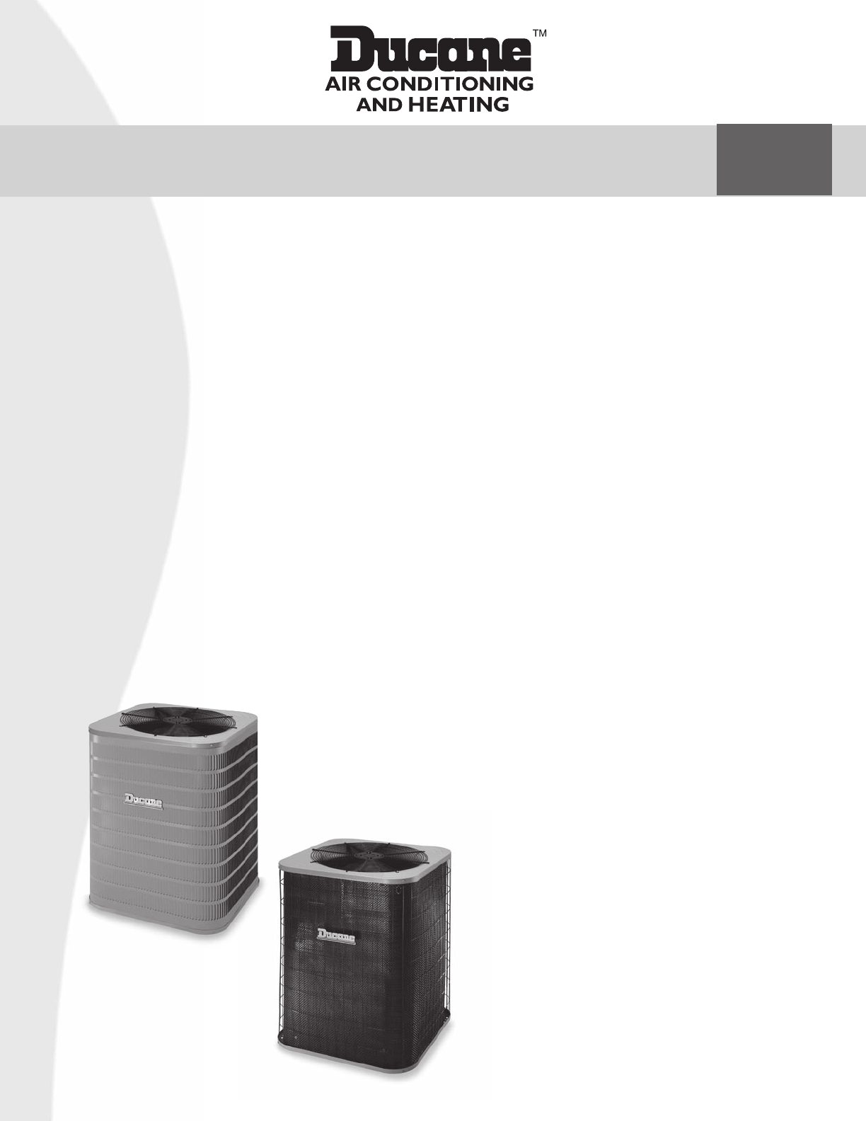 Ducane (HVAC) 4hp13 Manual