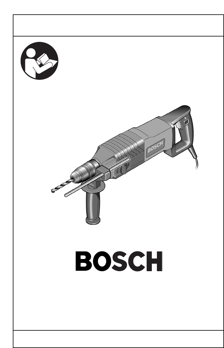 Bosch Power Tools 11224VSRC Manual
