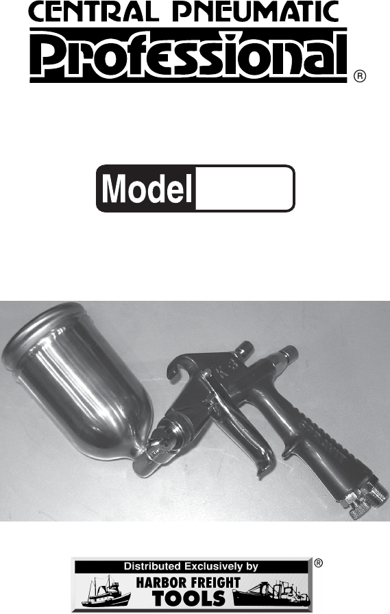 Harbor Freight Tools 92126 Manual