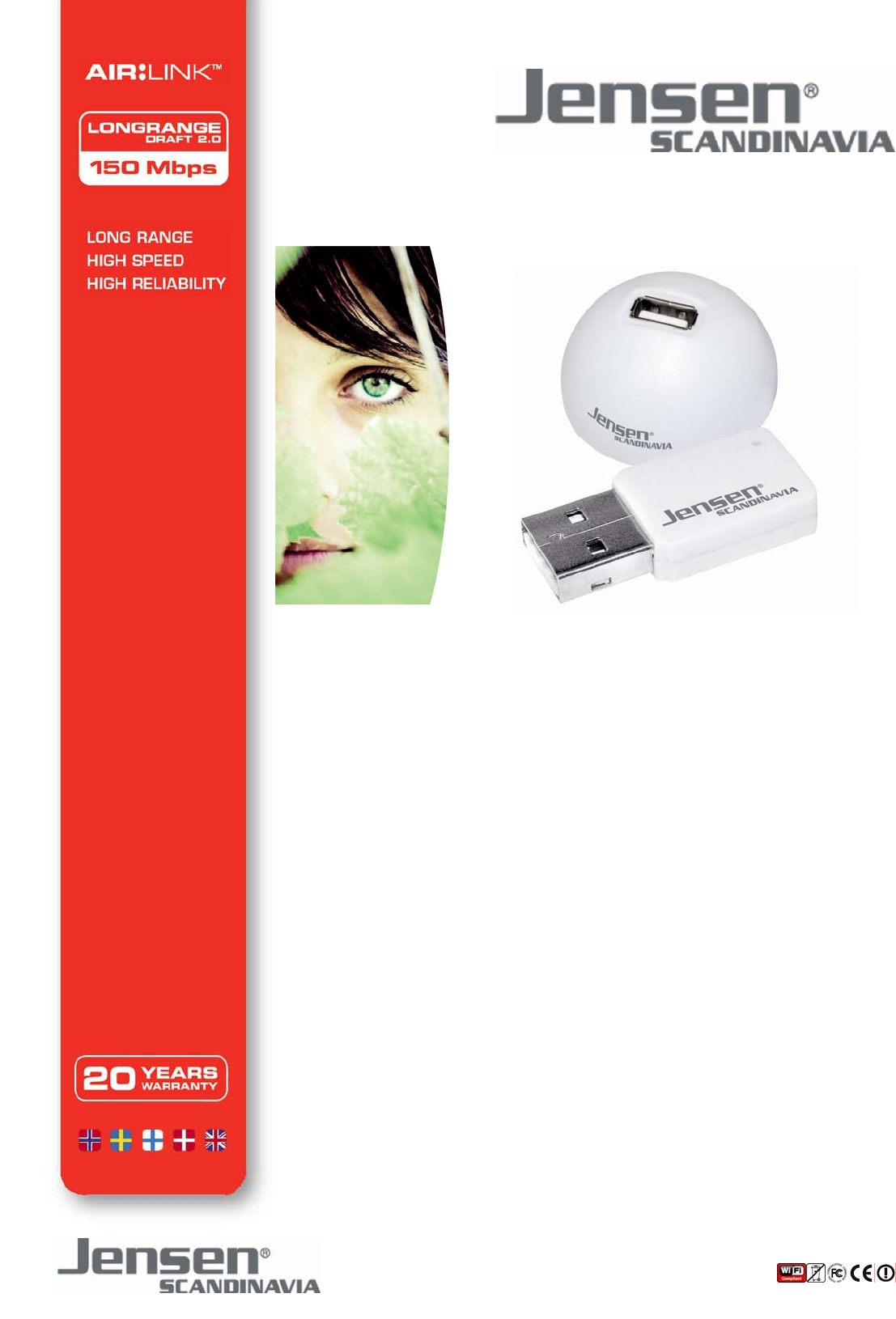 Jensen Scandinavia Air:Link 25150-11n Manual