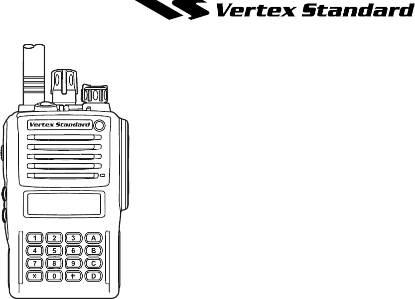 Vertex Standard VX-820 Manual