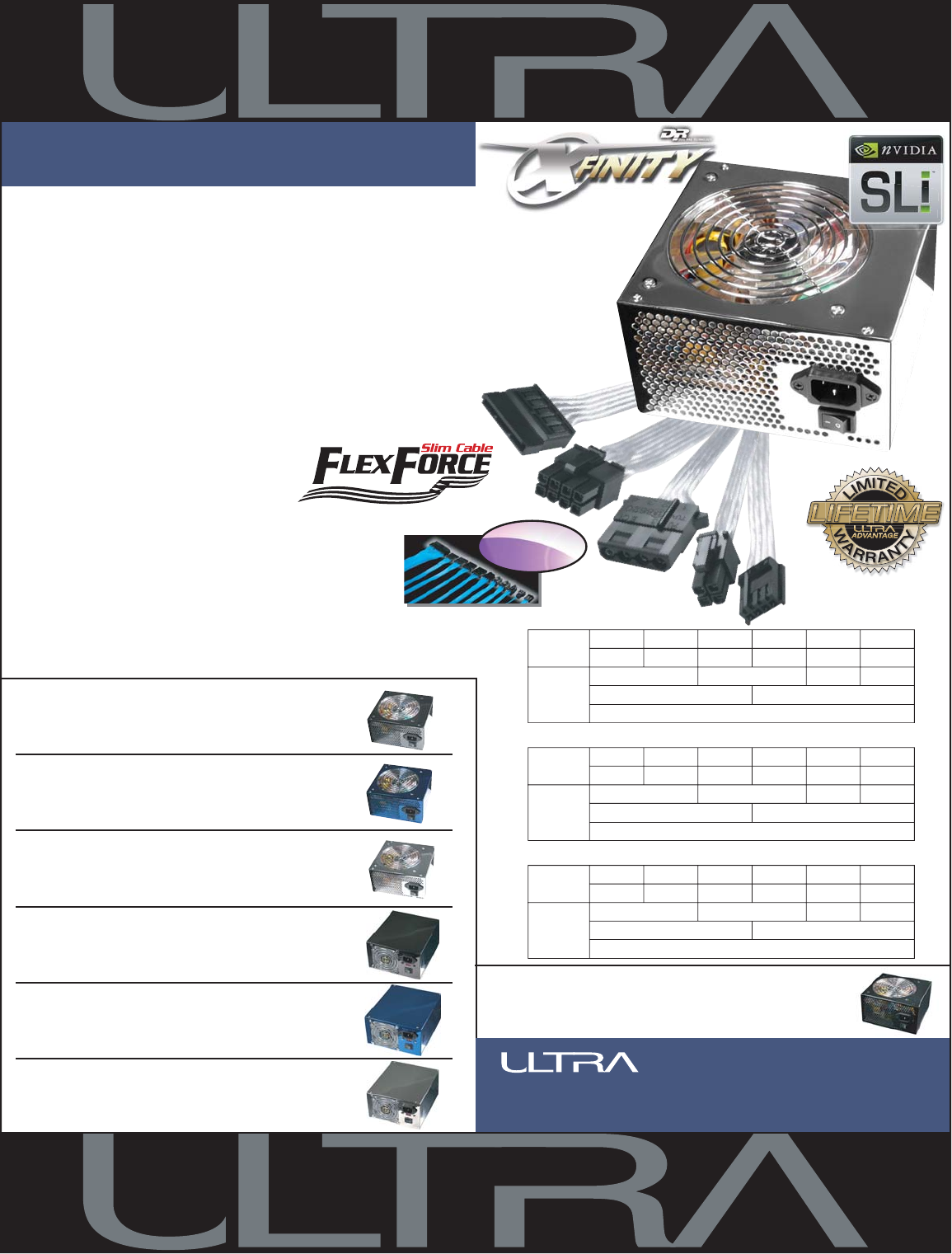Ultra Products X-Finity Series Manual