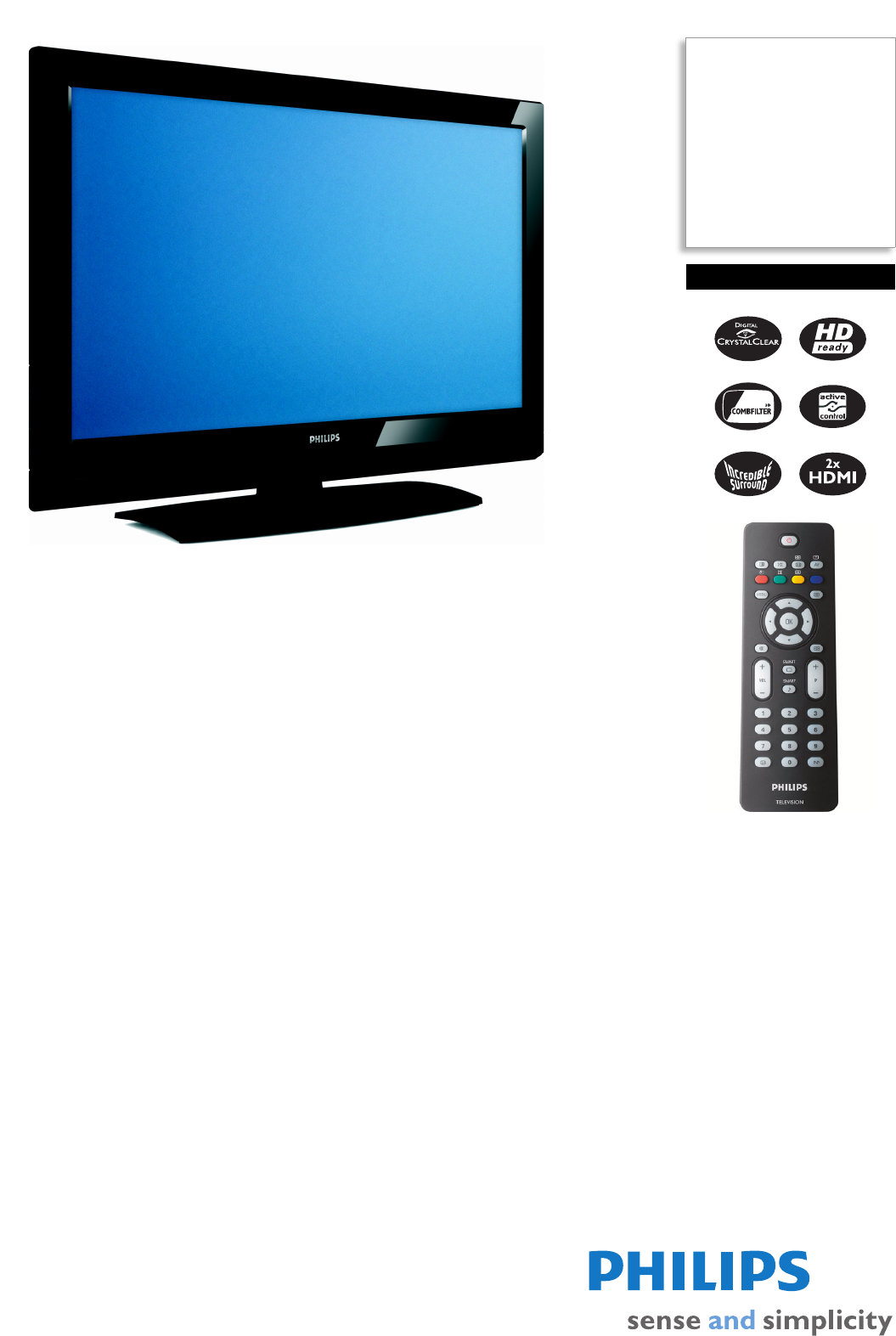 Philips 42PFL3312 Manual